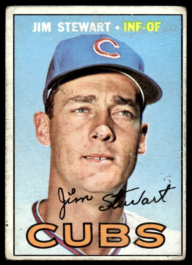 1967 Topps Jimmy Stewart Chicago Cubs #124 | eBay