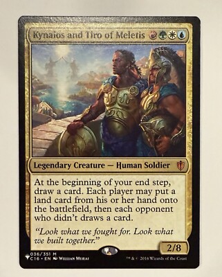 Kynaios And Tiro Of Meletis NM/M MTG Magic The Gathering Secret Lair ...