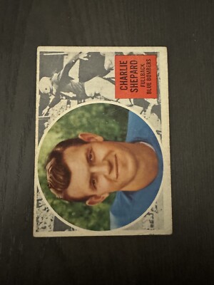 1960 Topps CFL #87 CHARLIE SHEPARD Winnipeg Blue Bombers Football Card ...