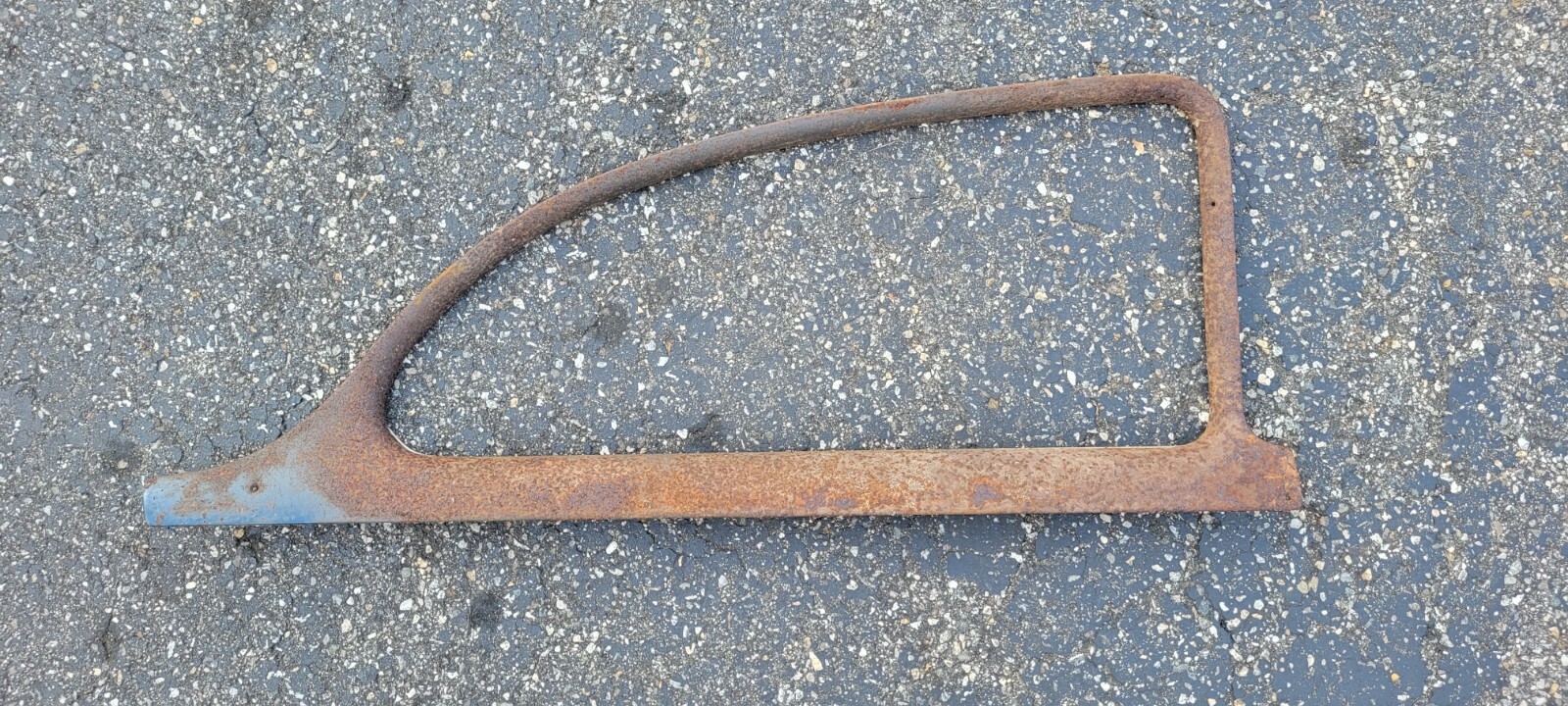 53 54 Chevrolet Bel Air Left Rear Driver Window Garnish Molding Panel ...