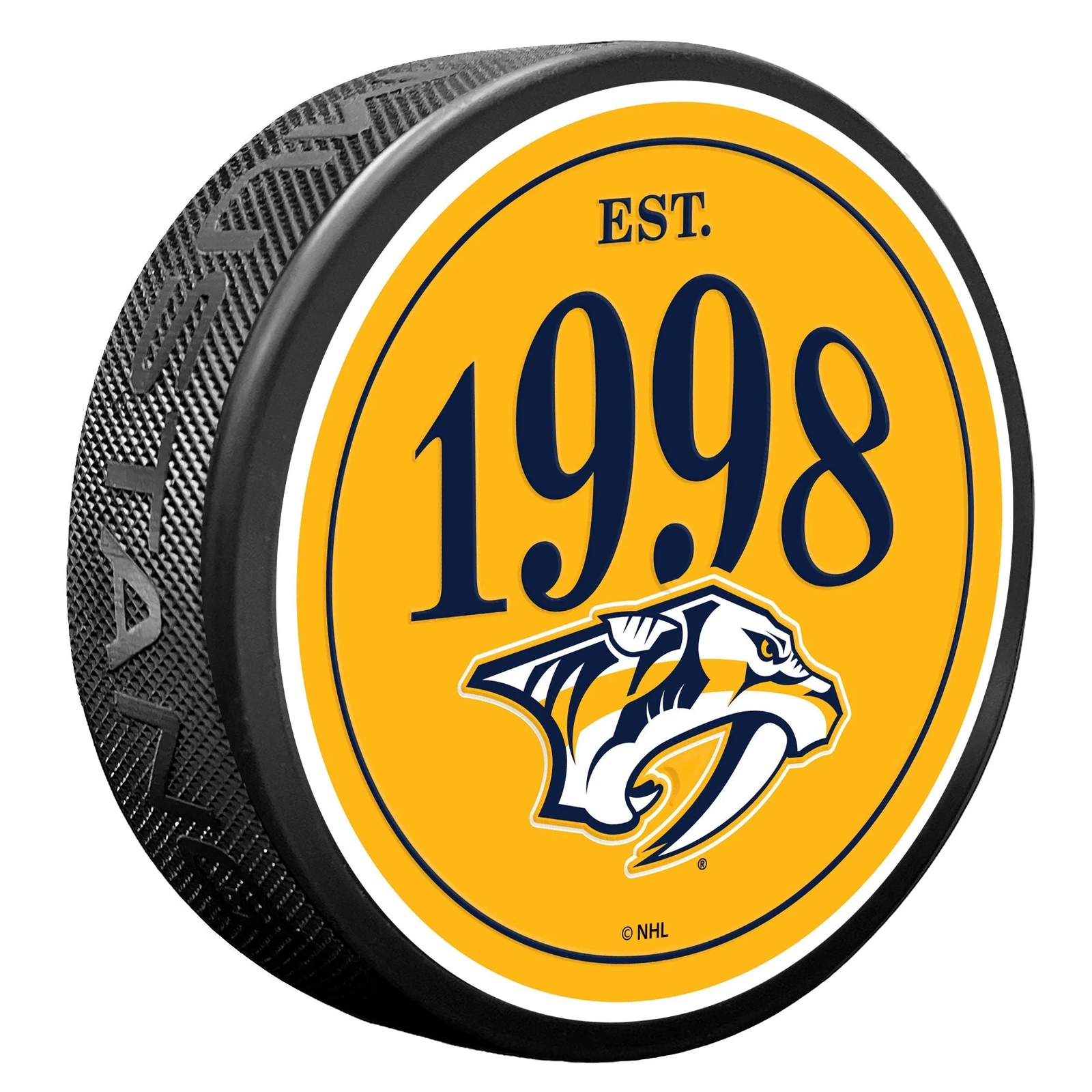Nashville Predators Puck - Founding Year | eBay