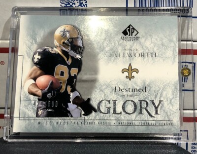 2002 UD SP LEGENDARY CUTS DONTE STALLWORTH ROOKIE, SERIAL #424/500 ...