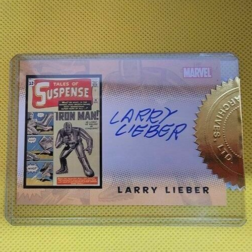 Iron Man Larry Lieber Autograph Auto Card Rittenhouse Writer Tales Of ...