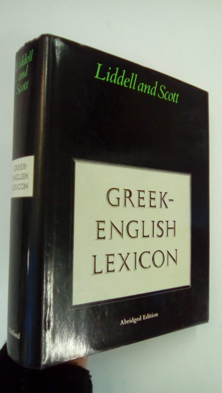 Greek-English Lexicon (Greek and English Edition) Liddell, H. G. and ...