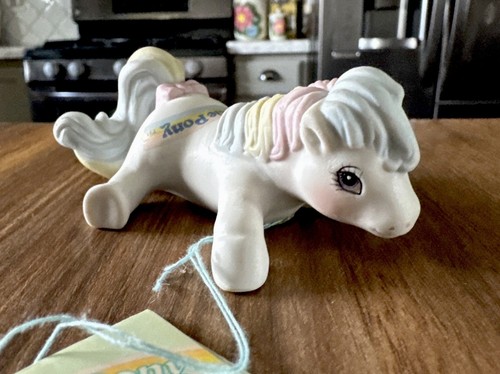 VINTAGE HASBRO MY LITTLE PONY FIRST BORN BABY STARBOW 1985 PORCELAIN ...