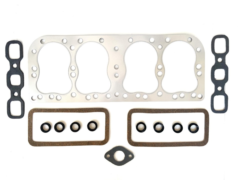 For Ford 8N 2N 9N Tractor Full Gasket Set 8N6008M Metal Head Engine ...