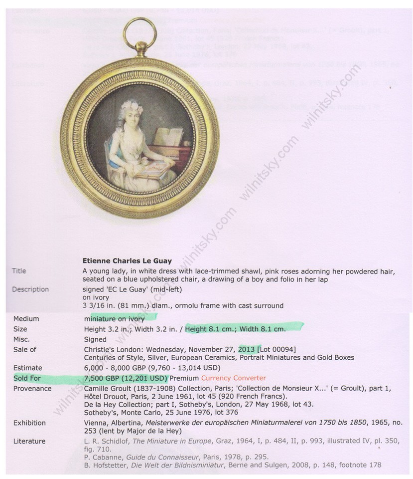 Etienne Charles le Guay "Antoinette-Marie, Marquise de Salperwick ...