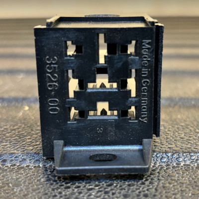 Hella 9 Pin Relay Base - 3526-00 / 87123B - Black - Made in Germany | eBay