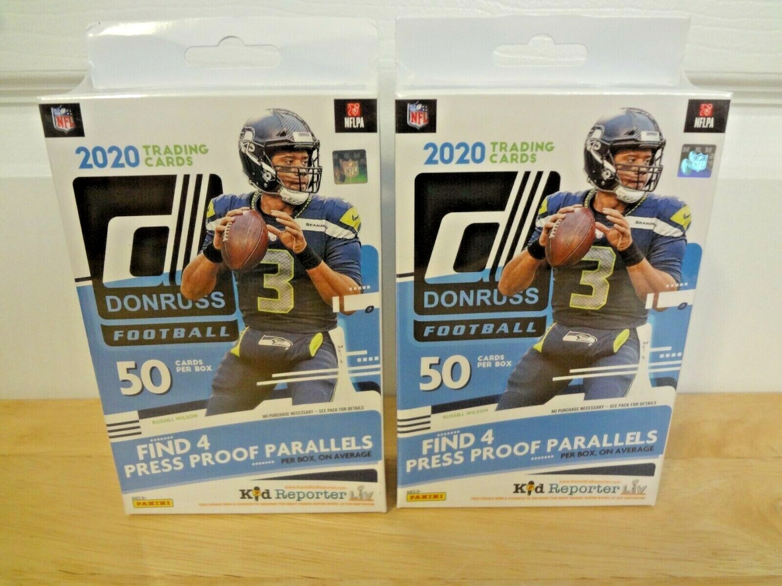 (2) 2020 Panini Donruss Football Hanger Boxes Factory Sealed! Burrow ...