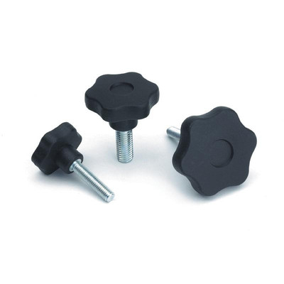Plastic Handwheel - 6-Lobe Handwheel With Threaded Stud | eBay UK