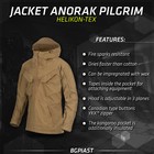 HELIKON TEX ANORAK PILGRIM Jacket Combat Tactical Hooded Outdoor ...
