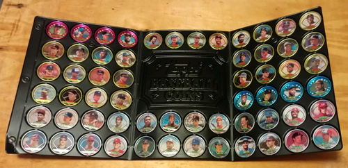 1990 Topps Baseball Coins Complete Set of 60 in original Topps holder ...