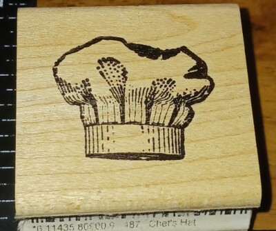 Chef's Hat, Rubber Stamps Of America,(B10) | eBay