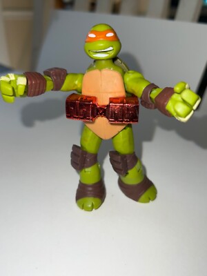 Tmnt Metal Mutants Dimension X Mikey Orange TMNT Ninja Turtles Figures ...