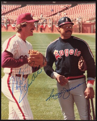 Mike Schmidt Reggie Jackson Signed Auto 8x10 Photograph (no COA) | eBay