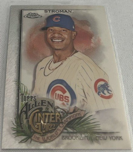 2022 Topps Allen & Ginter Chrome - Marcus Stroman #156 Refractor for ...