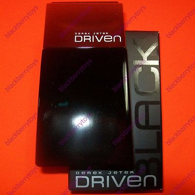 DEREK JETER DRIVEN black by AVON ~ 2.5oz EDT Cologne ~New & Sealed ...