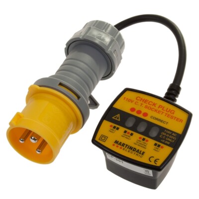 Martindale CP301 110V CT Industrial Check Plug | eBay UK
