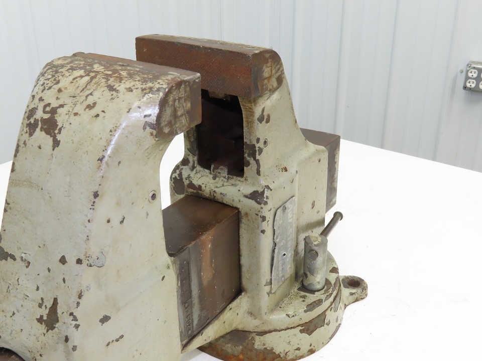 Armstrong Model 205-1 Swiveling Bench Vise 5" Vtg Heavy Duty American ...