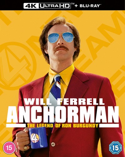 Anchorman - The Legend of Ron Burgundy (4K UHD Blu-ray) Will Ferrell (UK IMPORT) 5056453207379| eBay