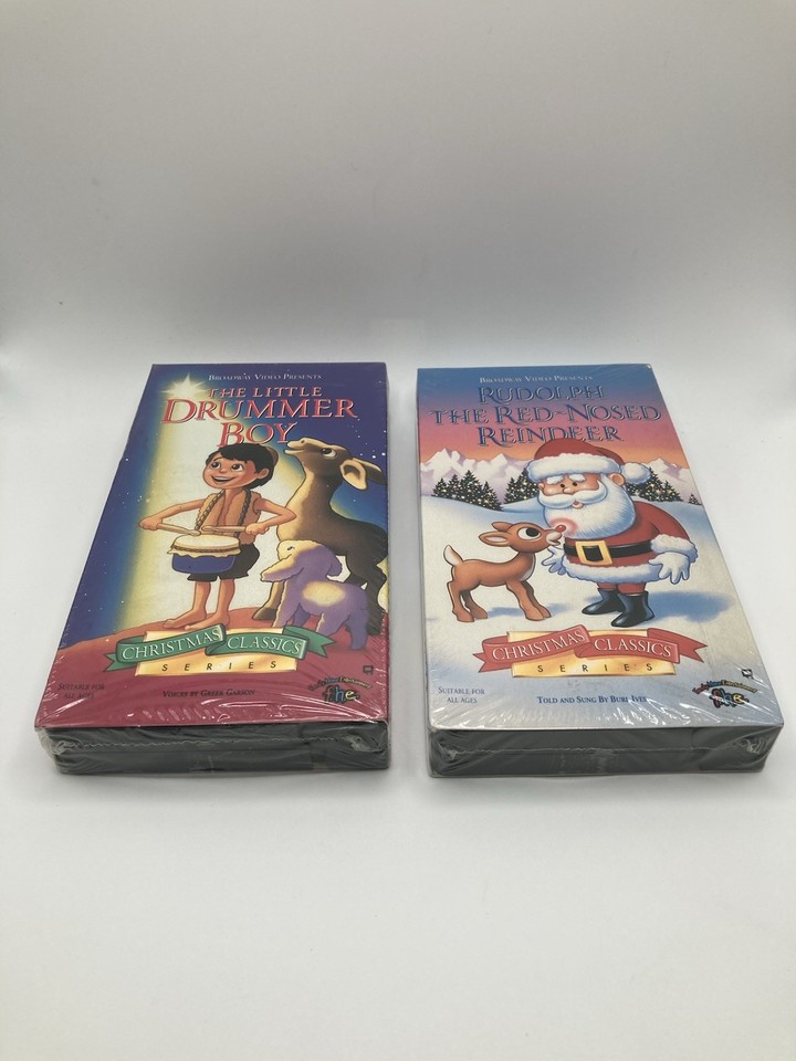 Sealed VHS Watermarked 4 Christmas Classics Series Original Holiday ...