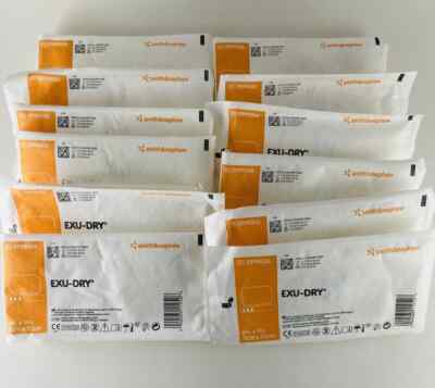 12-Pack of Smith & Nephew 5999006 EXU-DRY 6" x 9" Full Absorbant ...