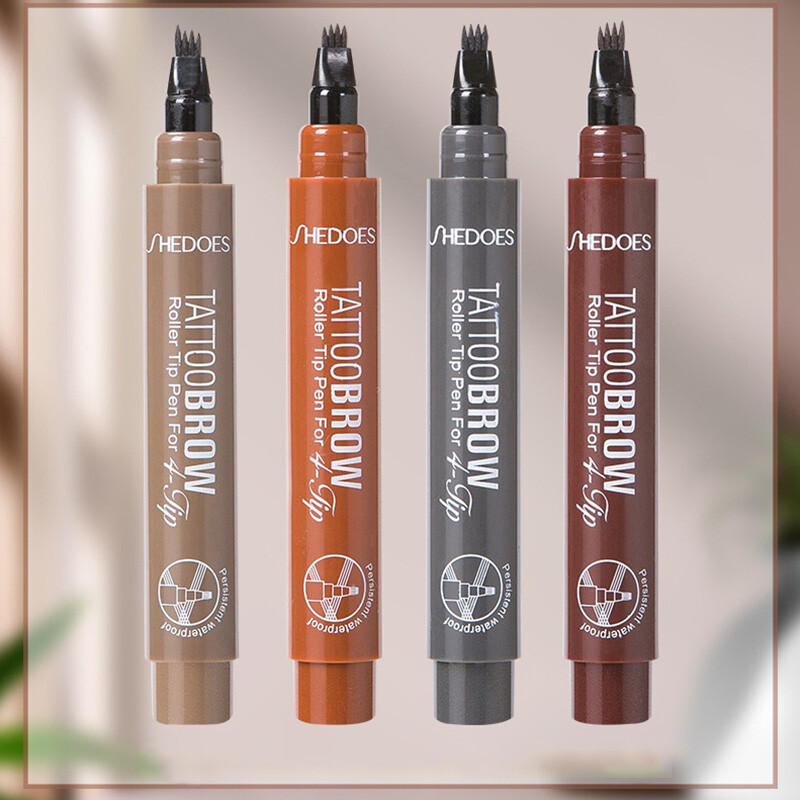 Microblading Waterproof Tattoo Eyebrow Ink Pen Long Lasting Eye Pencil ...