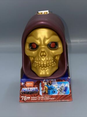 Mega Construx MOTU Skeletor Head Zodac Scuba Attack Mini Figure NIP ...