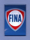 FINA SIGN *2X3 FRIDGE MAGNET* OIL GASOLINE PETROLEUM GAS STATION ...
