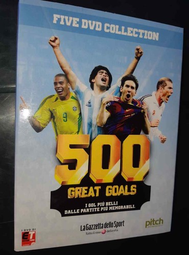 Box Casket 5 DVD 500 Great Goals 2011 The Journal The Sport Eng-English ...