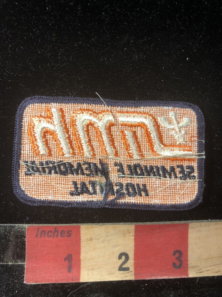Vtg SMH Medical Center Advertising Patch SEMINOLE MEMORIAL HOSPITAL ...