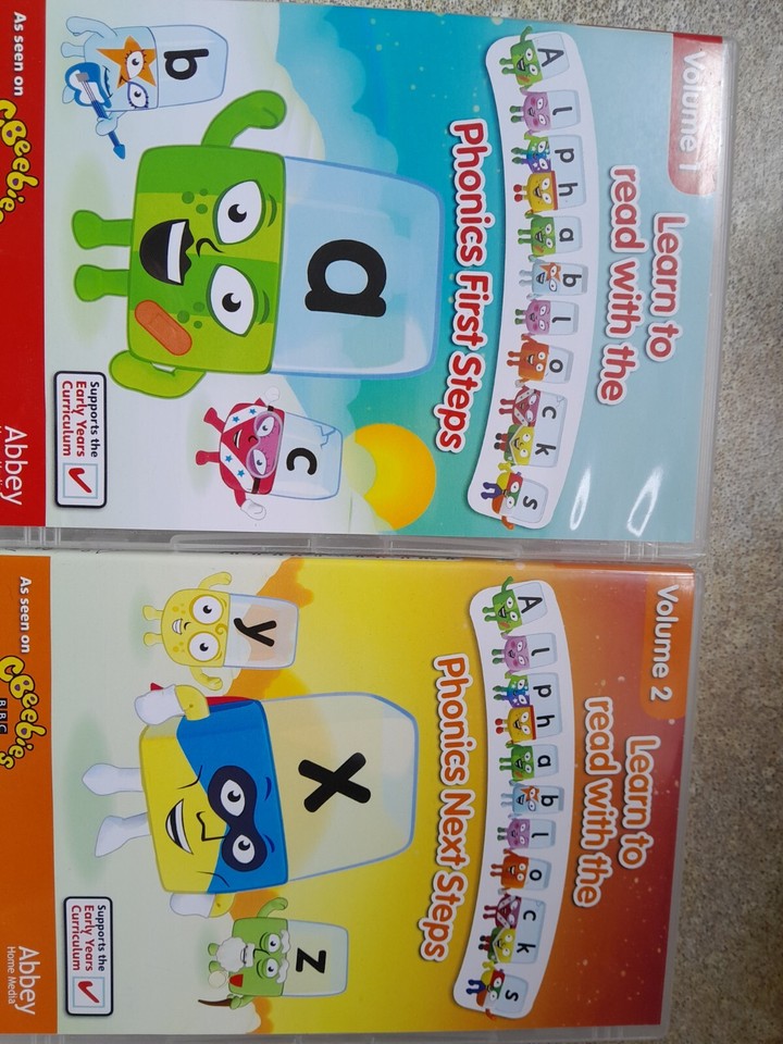BBC, Learn To Read With The Alphablocks Complete Collection 5 DVD Set ...