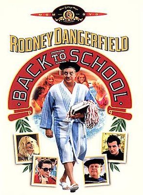 BACK TO SCHOOL (DVD, 1986/2000) Rodney Dangerfield, Danny Elfman (music ...