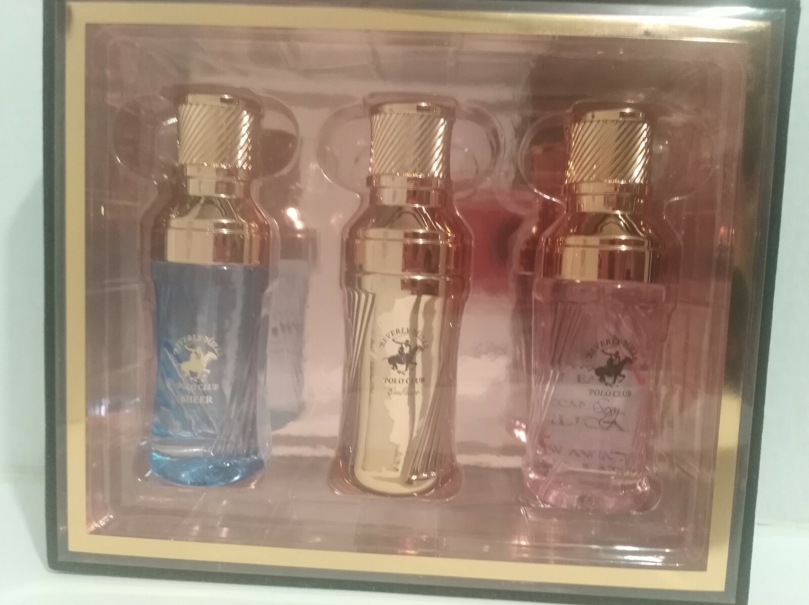 Beverly Hills Polo Club 3 Piece Gift Set - Sheer, Embrace, Sexy | eBay