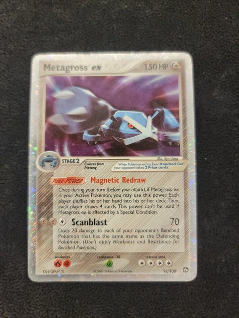 Pokémon TCG Metagross ex EX Power Keepers 95 Holo Holo Rare EX for sale ...