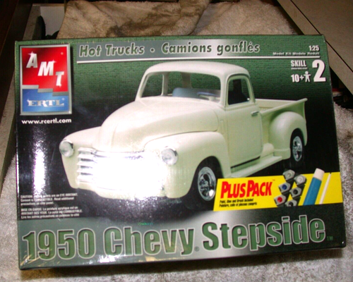 AMT ERTL 1950 Chevy Stepside Plus Pack 1:25 Model Kit | eBay