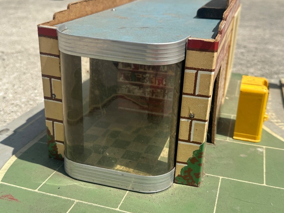 Vintage 1950s Keystone Bus Terminal Toy Playset w/ Greyhound Buses | eBay