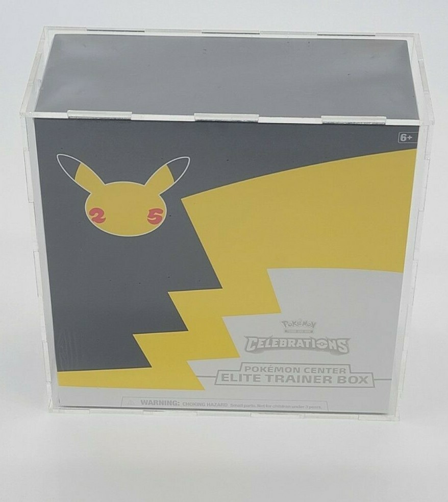 Pokemon Center Celebration Elite Trainer Box Acrylic Case Framing ...