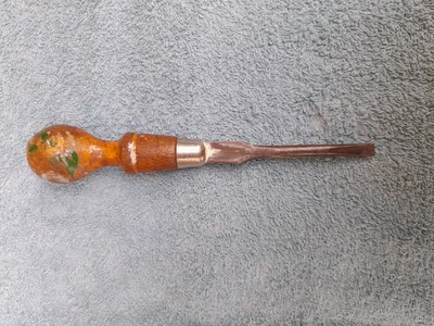 Vintage Abbot wooden handled Screwdriver Slotted Flat Head Hand Tool 8 ...
