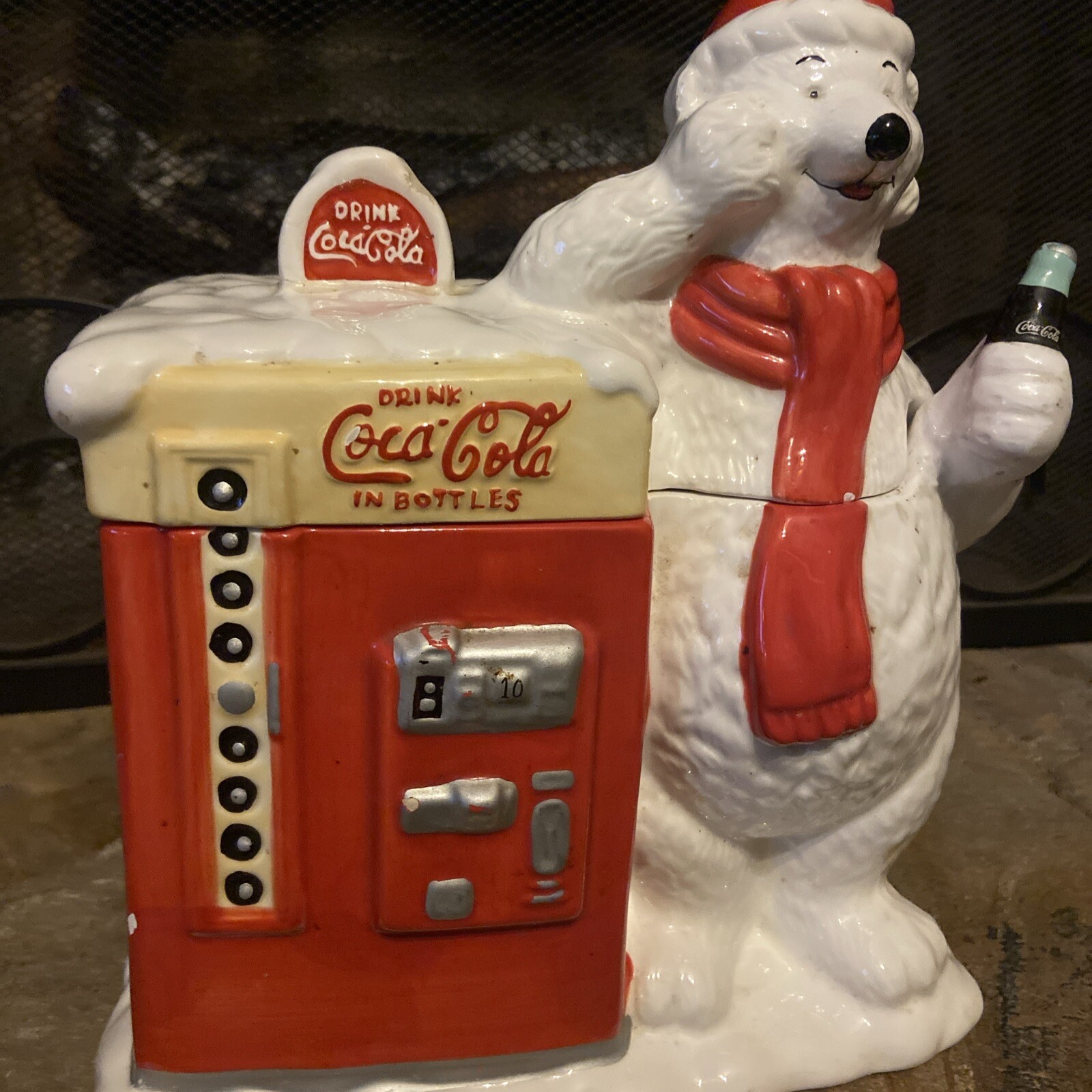 Interesting Coca Cola Cookie Jar Polar Bear Gallery