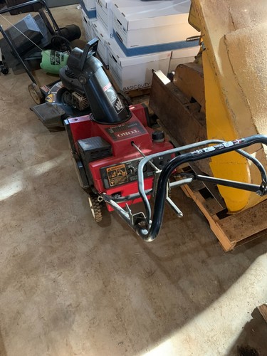 Toro ccr 2000E 4.5 HP small snowblower electric start | eBay