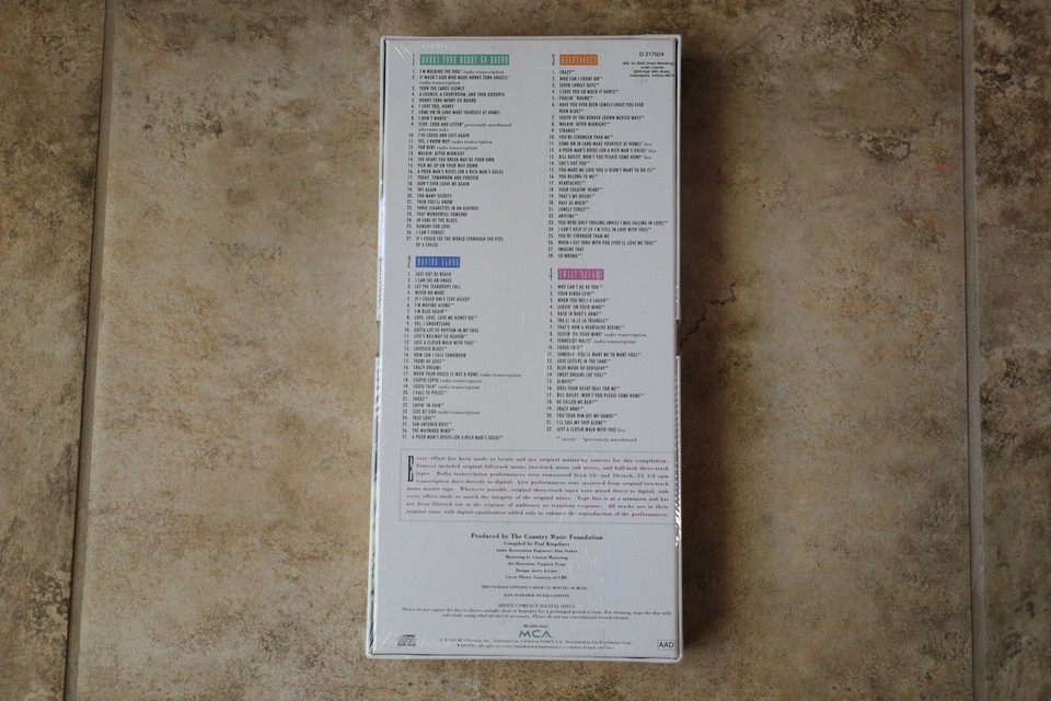 The Patsy Cline Collection (4 CD Box Set) - SEALED | eBay