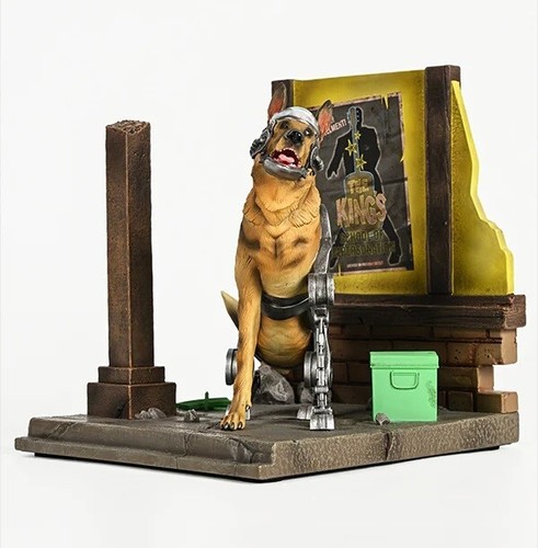 Fallout New Vegas Good Boy Rex Cyberhound Dog Statue Kings School ...