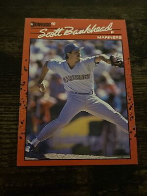 1990 Donruss #261 Scott Bankhead Mariners C6755* | eBay
