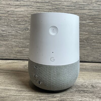 Google Home White Bluetooth Wireless Google Assistant Portable Smart ...
