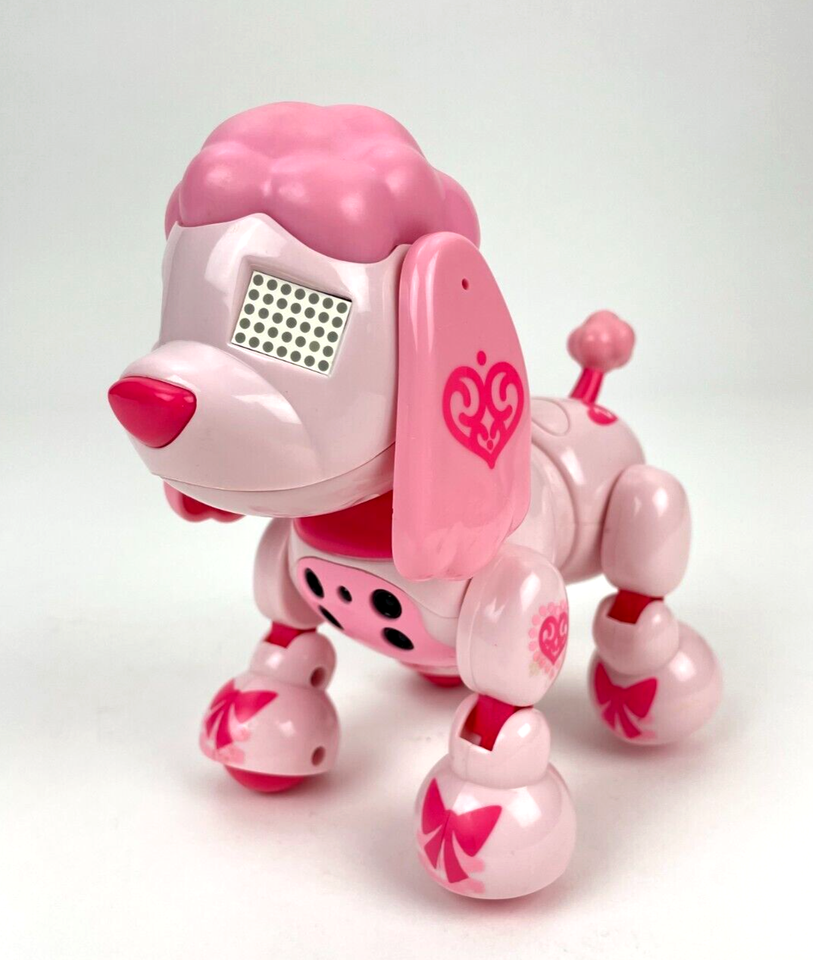 Zoomer Zuppie Interactive Puppy Prima The Ballerina Pink Robot Dog ...