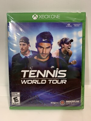 Tennis World Tour (Microsoft Xbox One, 2018). Brand New/Sealed - Free ...