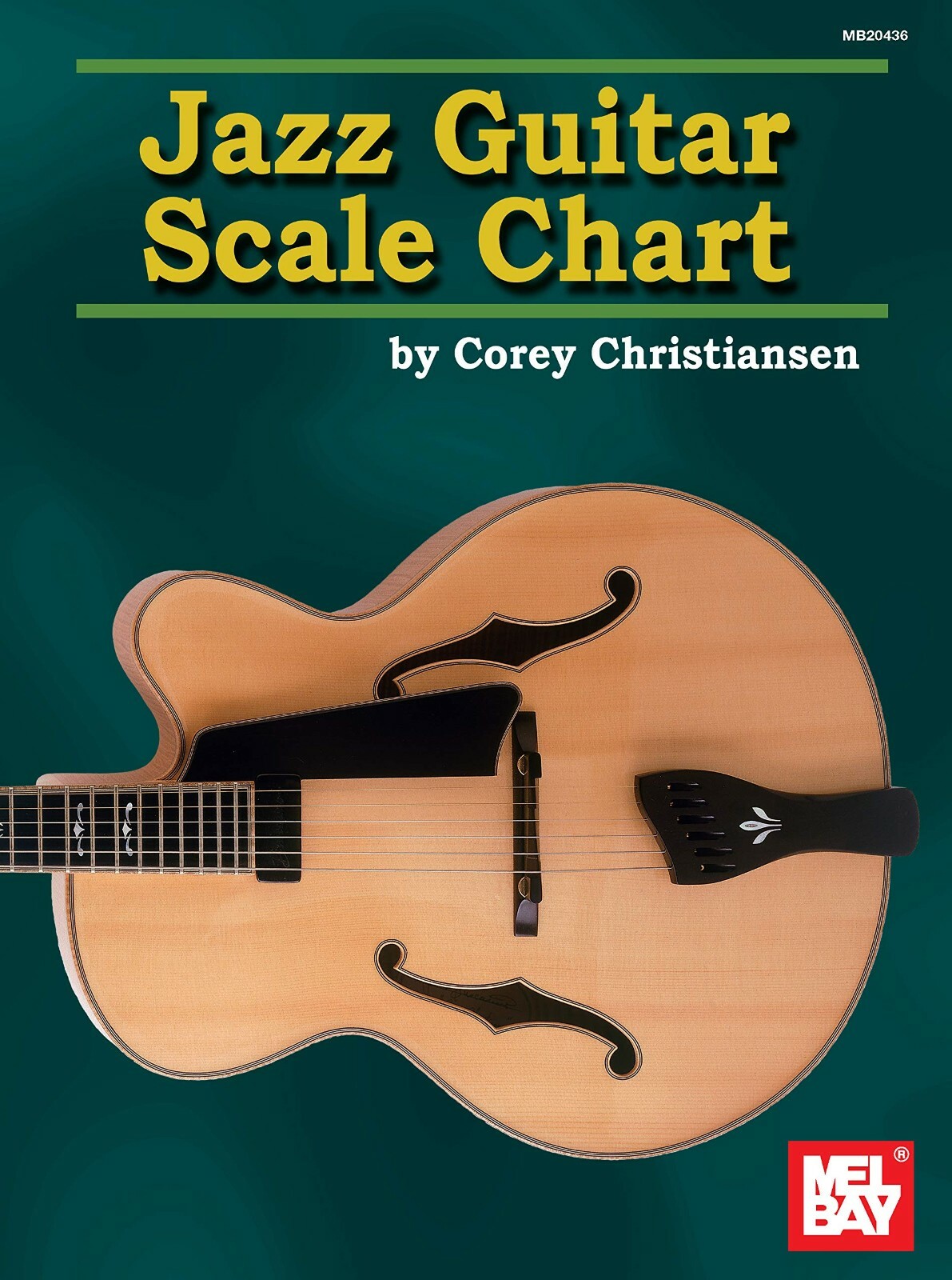Jazz Guitar Scale Chart by Mel Bay Pub./New/Actual Low Price ...