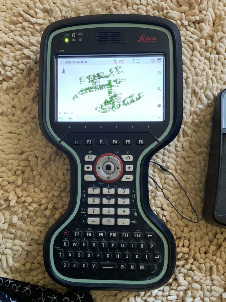 LEICA CS20 3.75G FIELD CONTROLLER FOR ROBOTIC AND SURVEYING. (Great ...