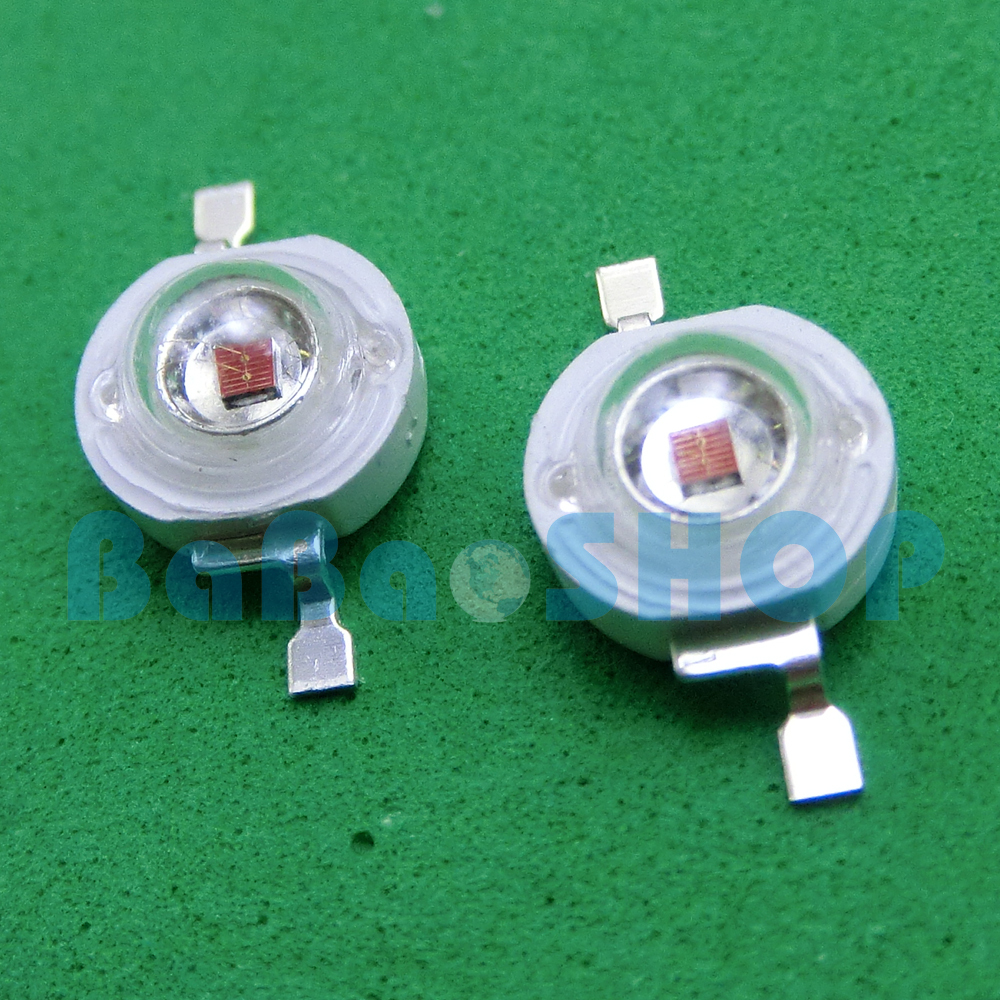 10pcs ~ 500pcs 3W 45mil Yellow 585nm~588nm High Power LED Lamp Beads ...